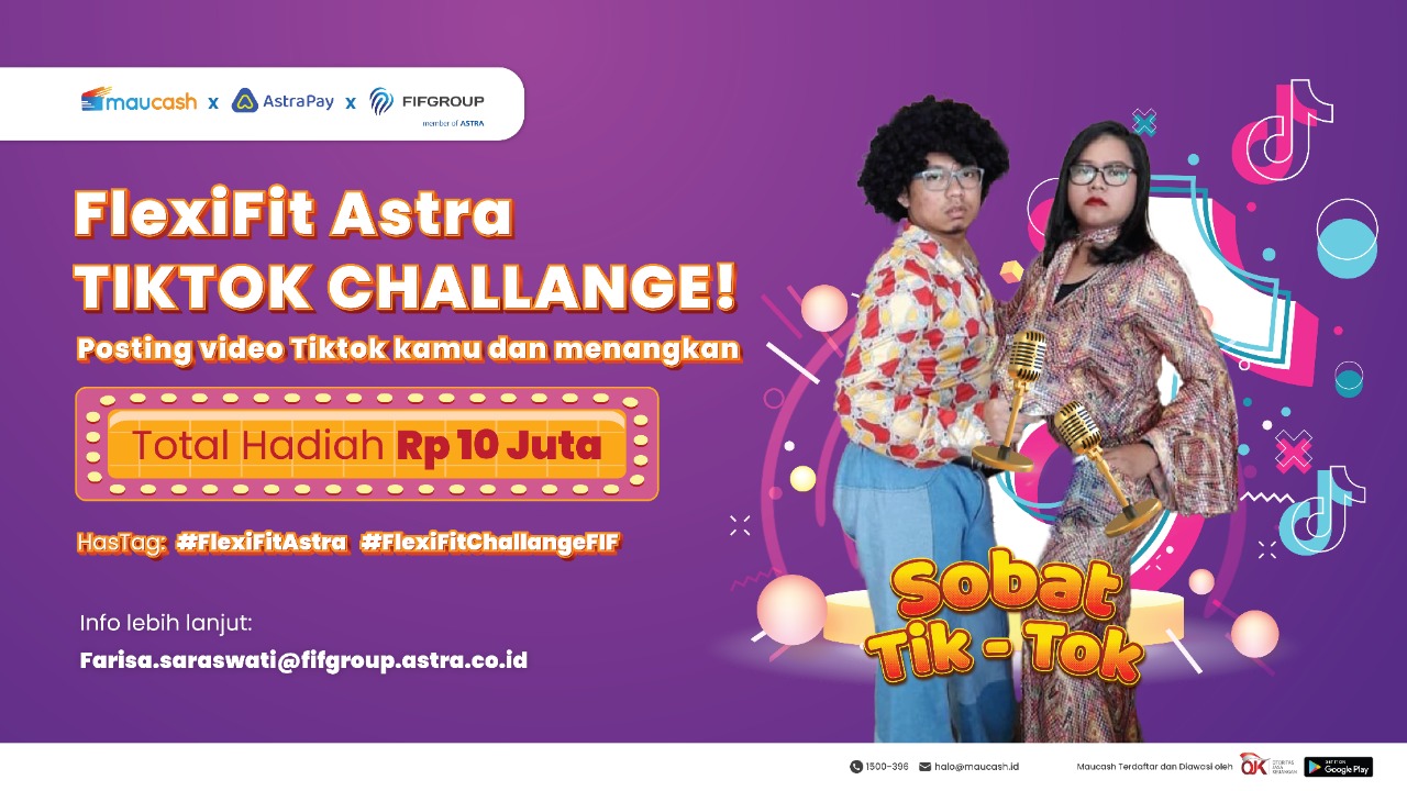 TIKTOK Challenge FlexiFit Astra - Maucash